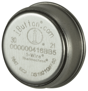 iButton Reader with USB Connection and eTemperature Software on USB ...